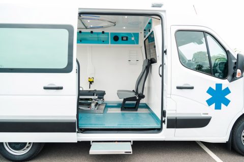 Ambulance électrique type B et C Renault Master ZE - BSE Ambulances